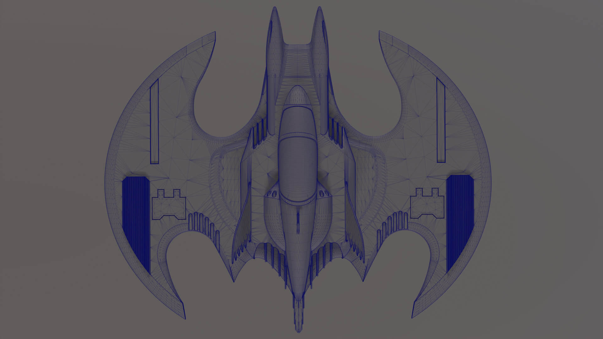 Batwing From The Film Batman 1989 - 3D Model by danyelon