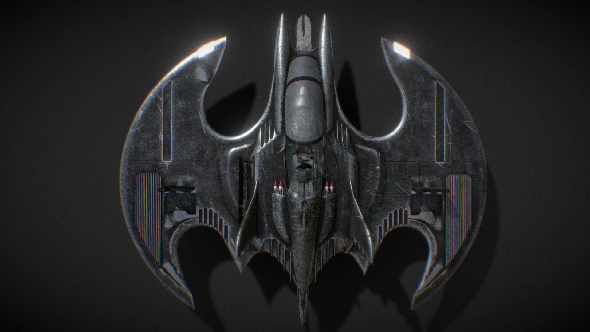 Batwing From The Film Batman 1989 - 3D Model by danyelon