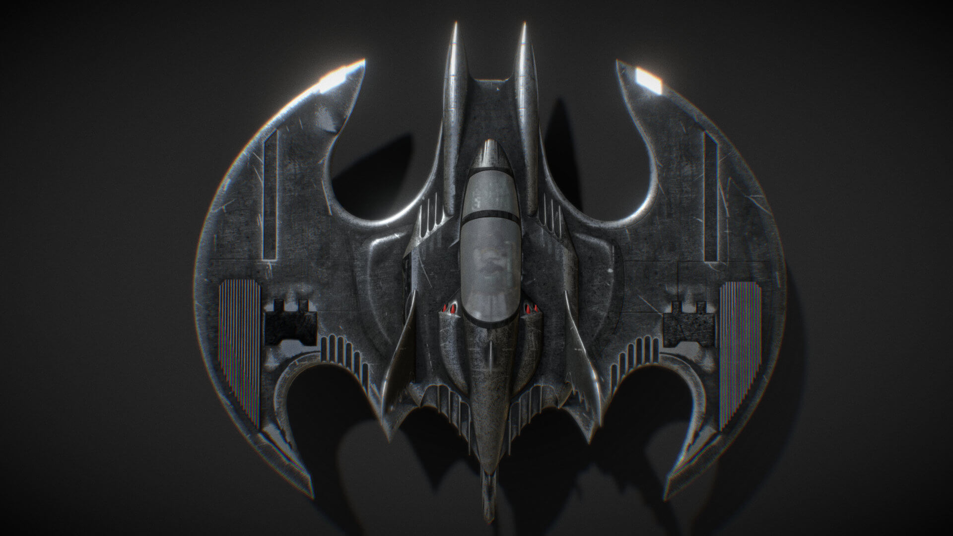 Batwing From The Film Batman 1989 - 3D Model by danyelon