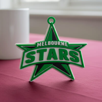 BBL Melbourne Stars Badge Color Printable and Renderable - 3D Model by ...