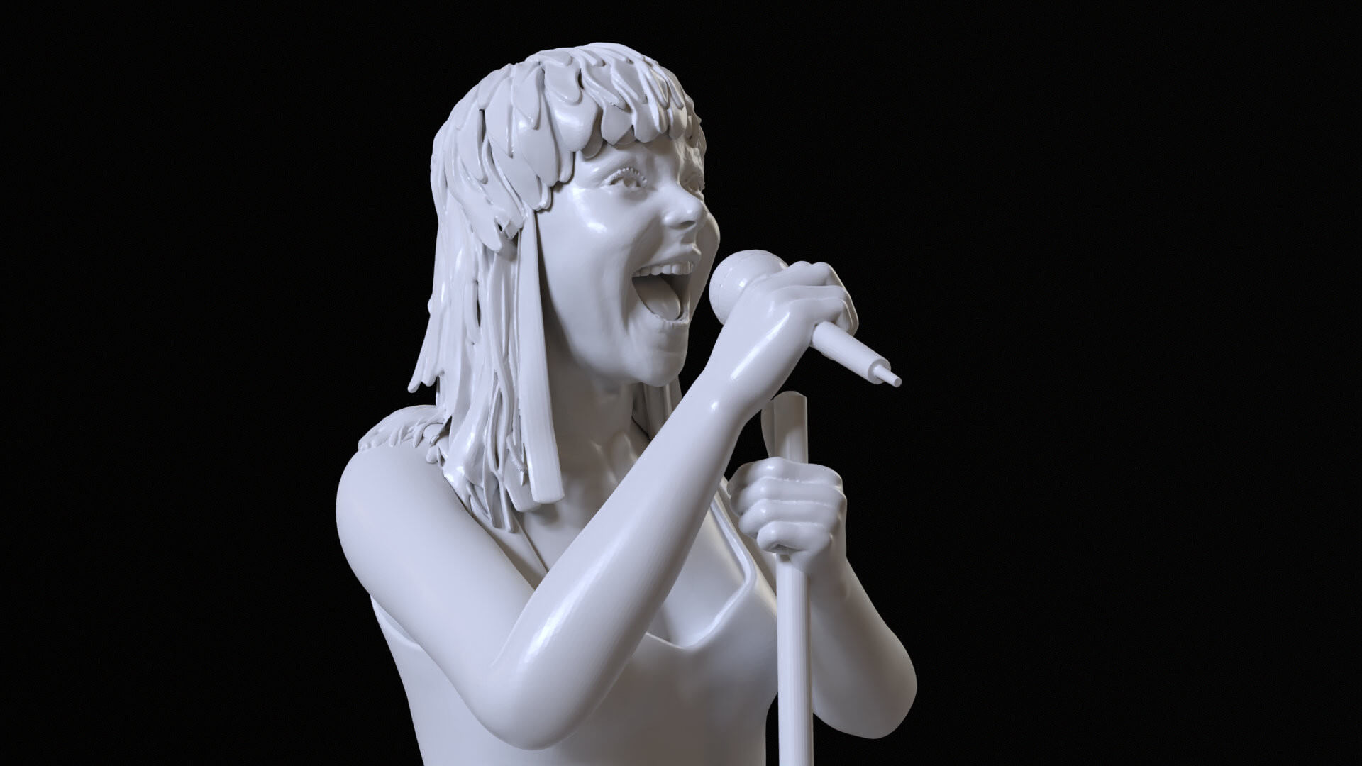 Bjork - 3D Print Model by danyelon