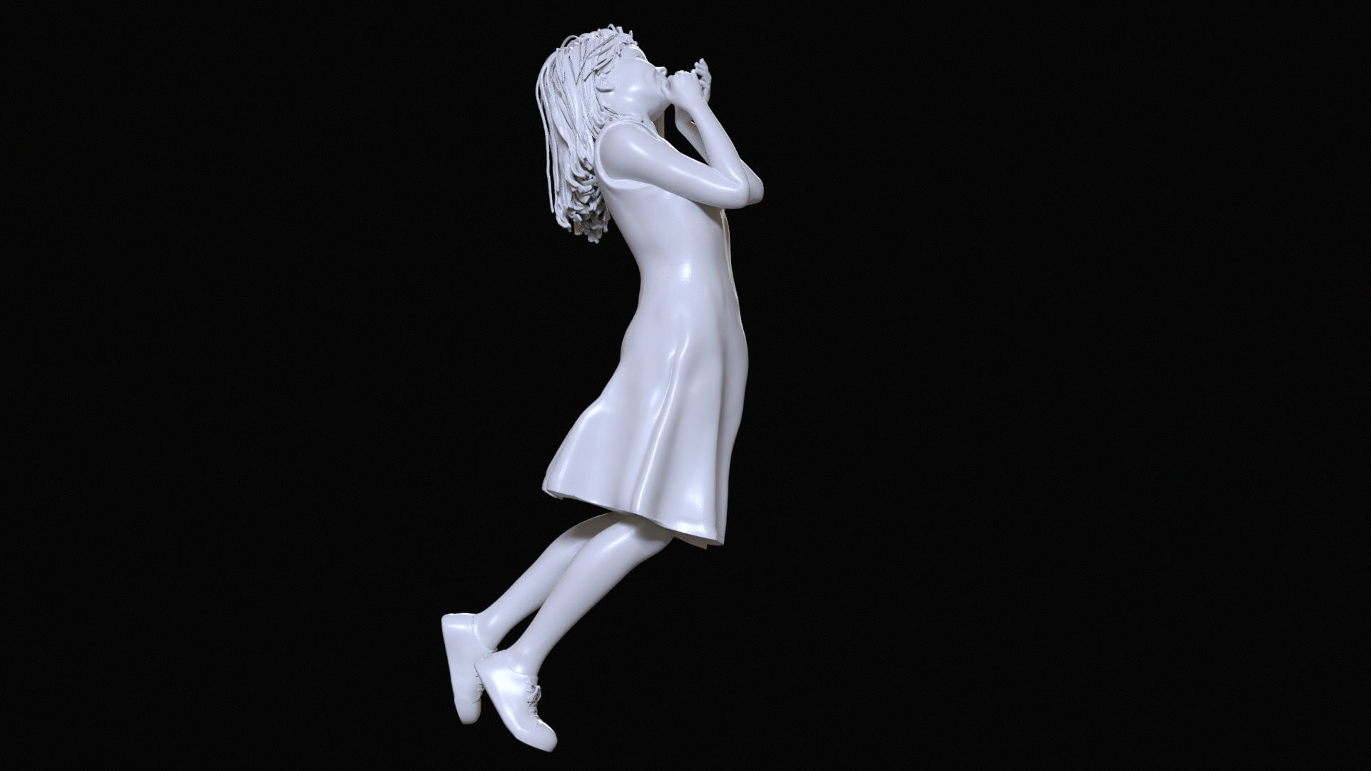 Bjork - 3D Model by danyelon