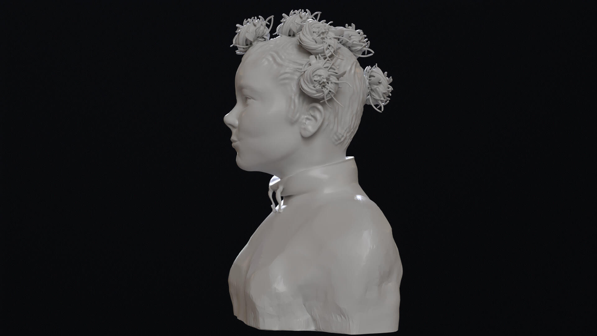 Bjork - 3D Model by danyelon