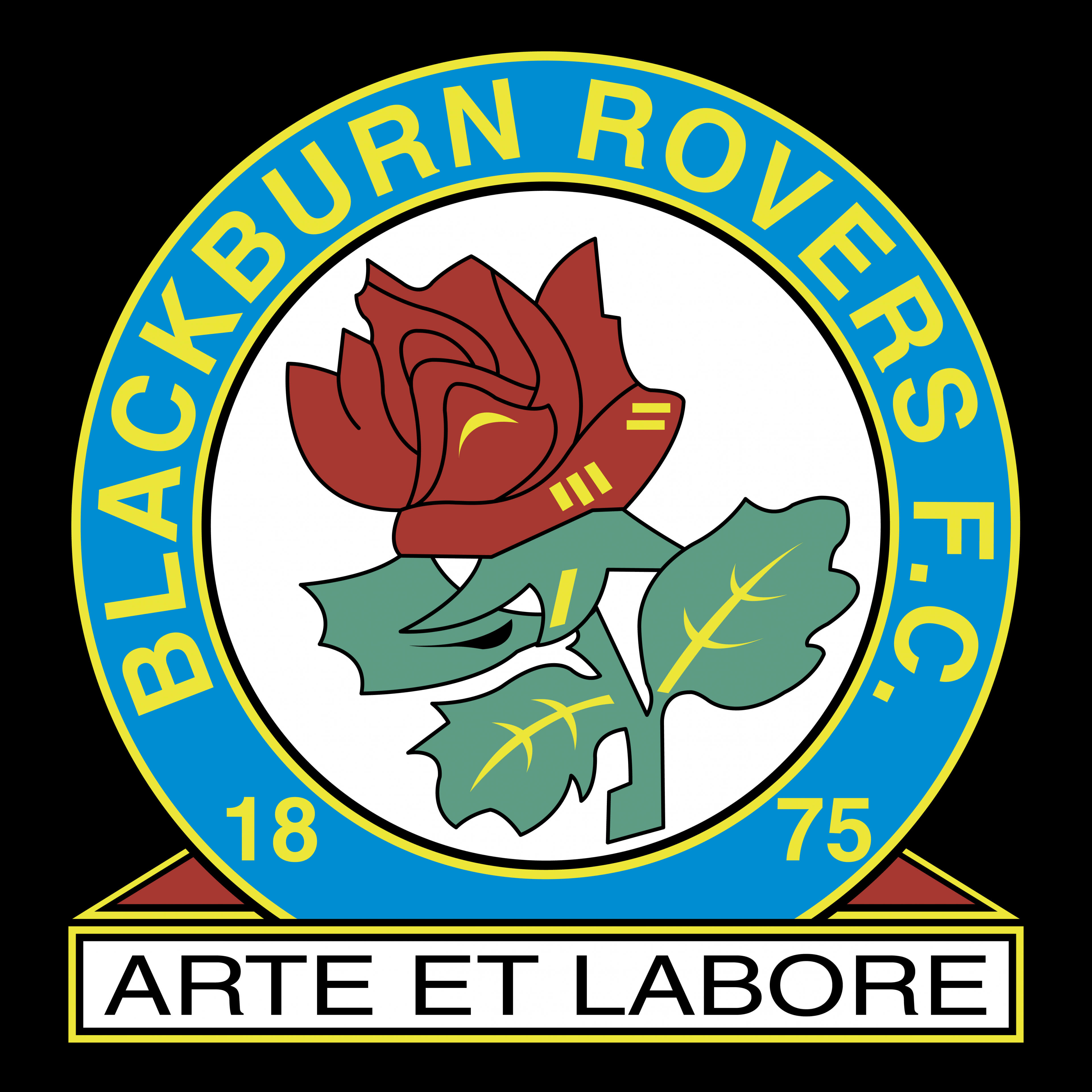 Blackburn Rovers FC Keychan Logo Printable and Renderable - 3D Model by ...