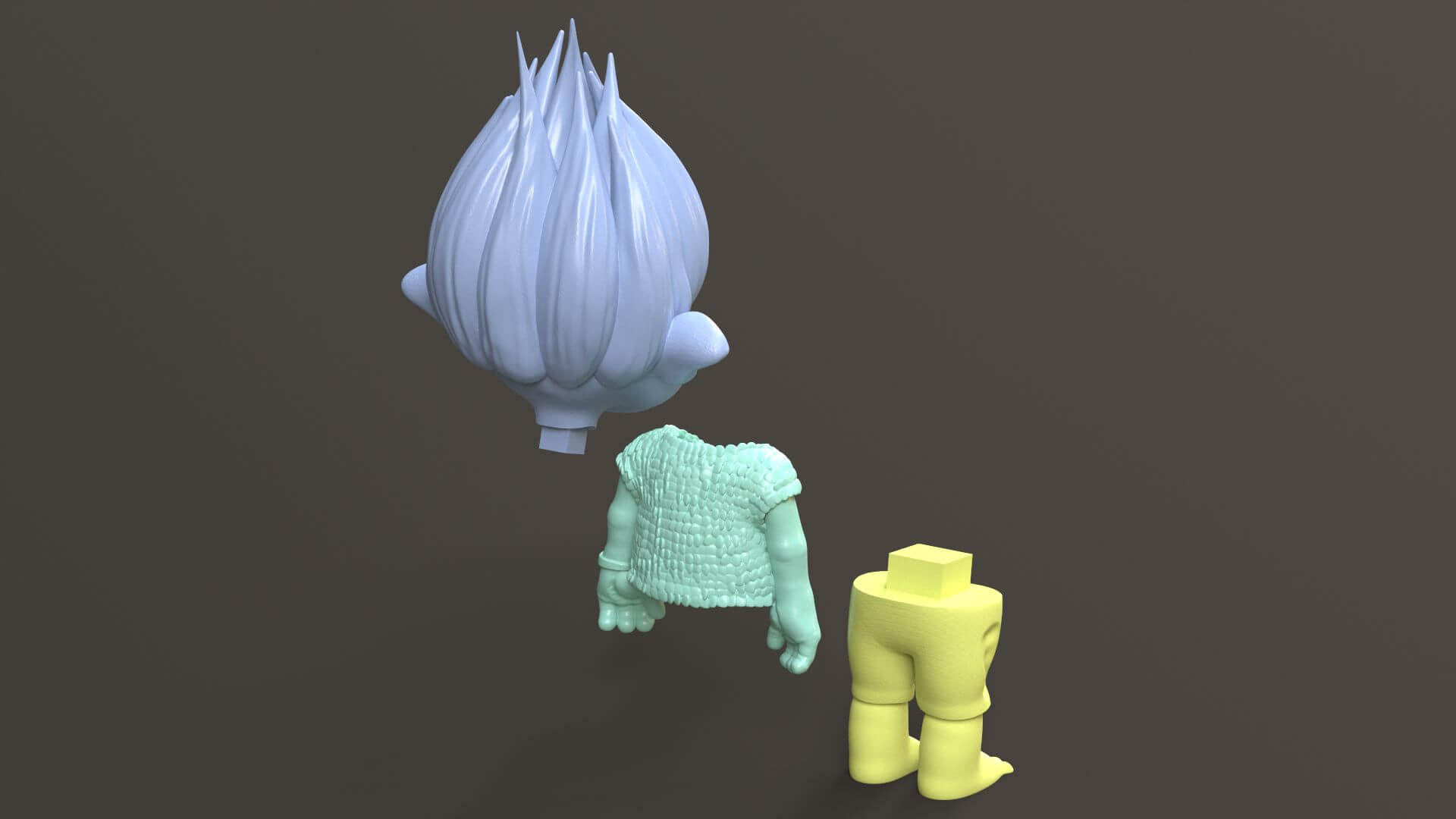 Branch Printable Fan Art From Trolls - 3D Model by danyelon