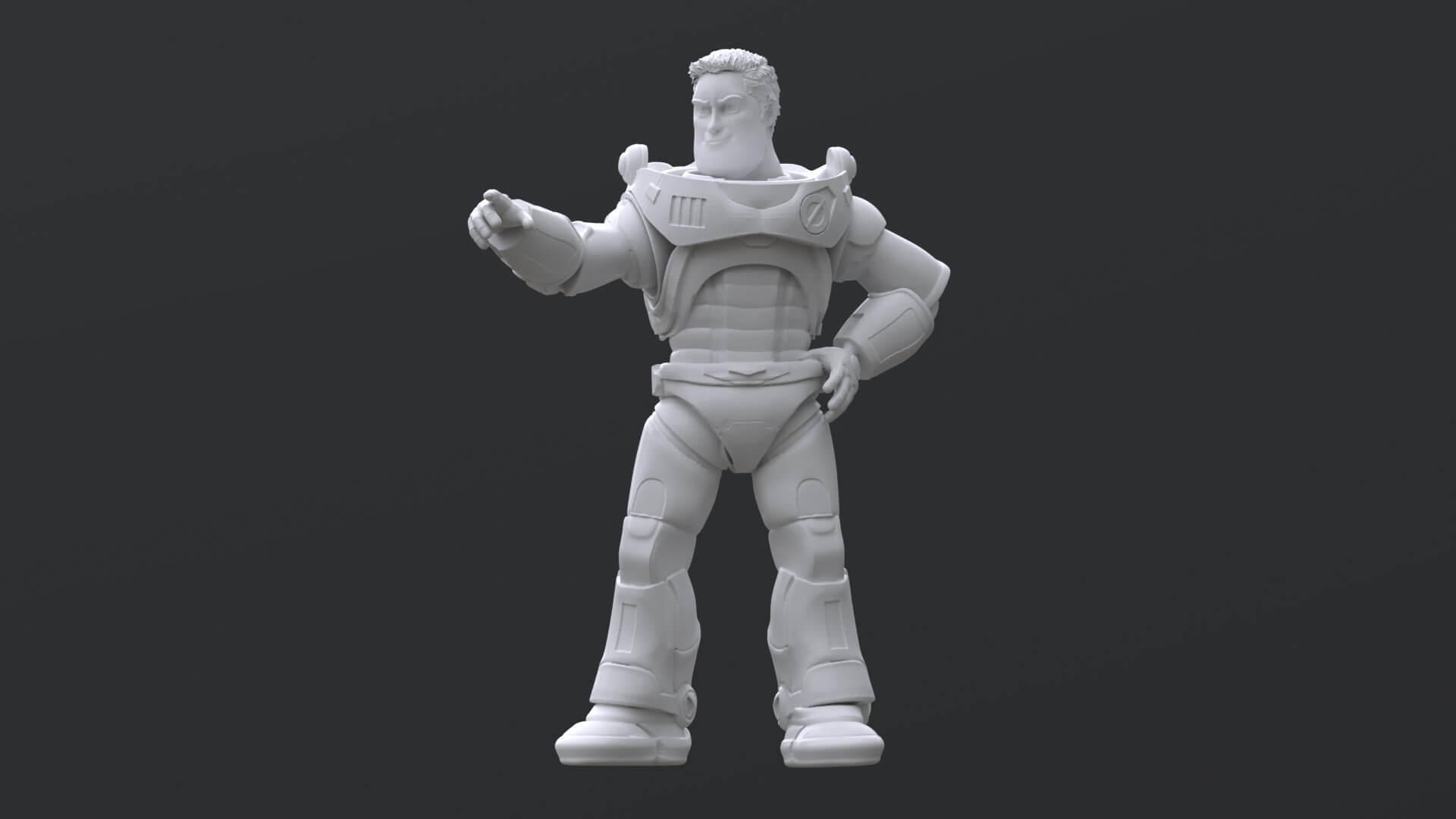 Buzz Lightyear Printable - 3D Model by danyelon