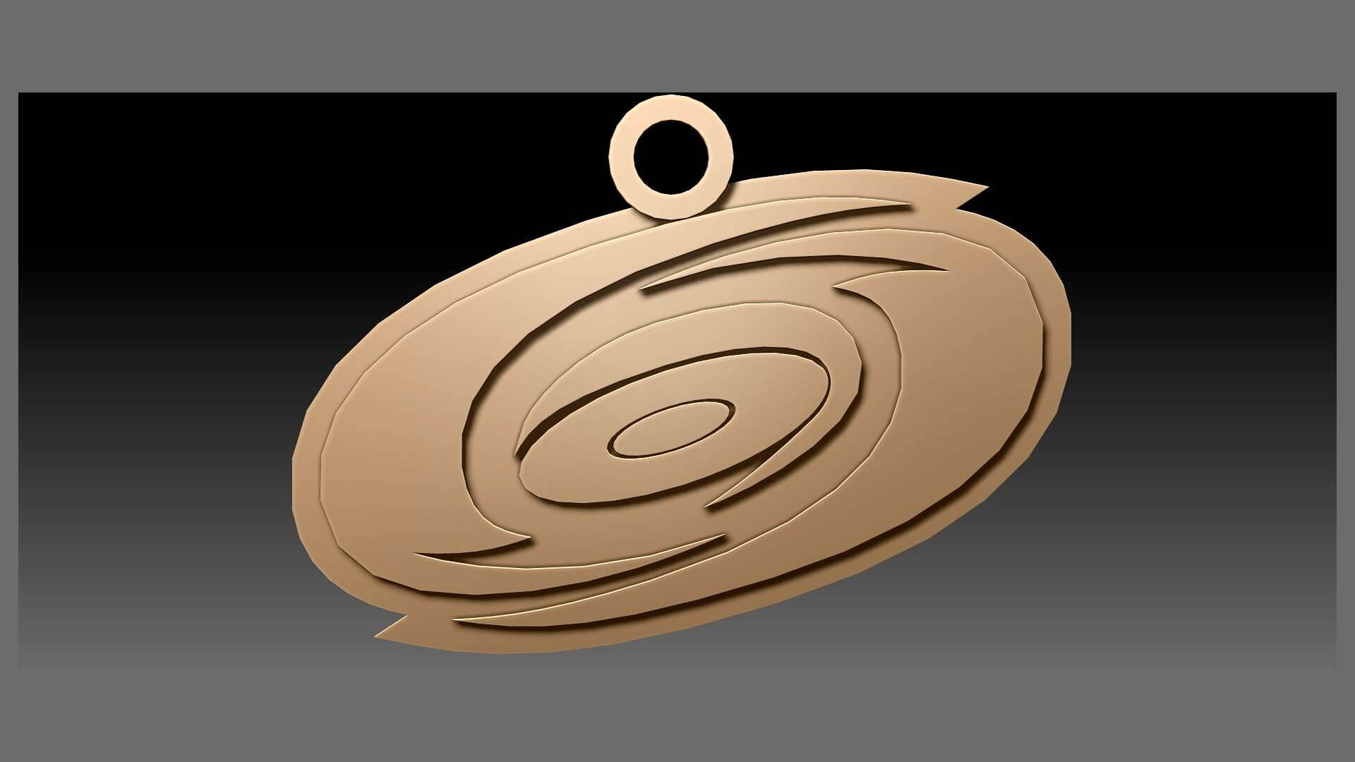 Carolina Hurricanes Logo Shield Printable and Renderable Key - 3D Print ...