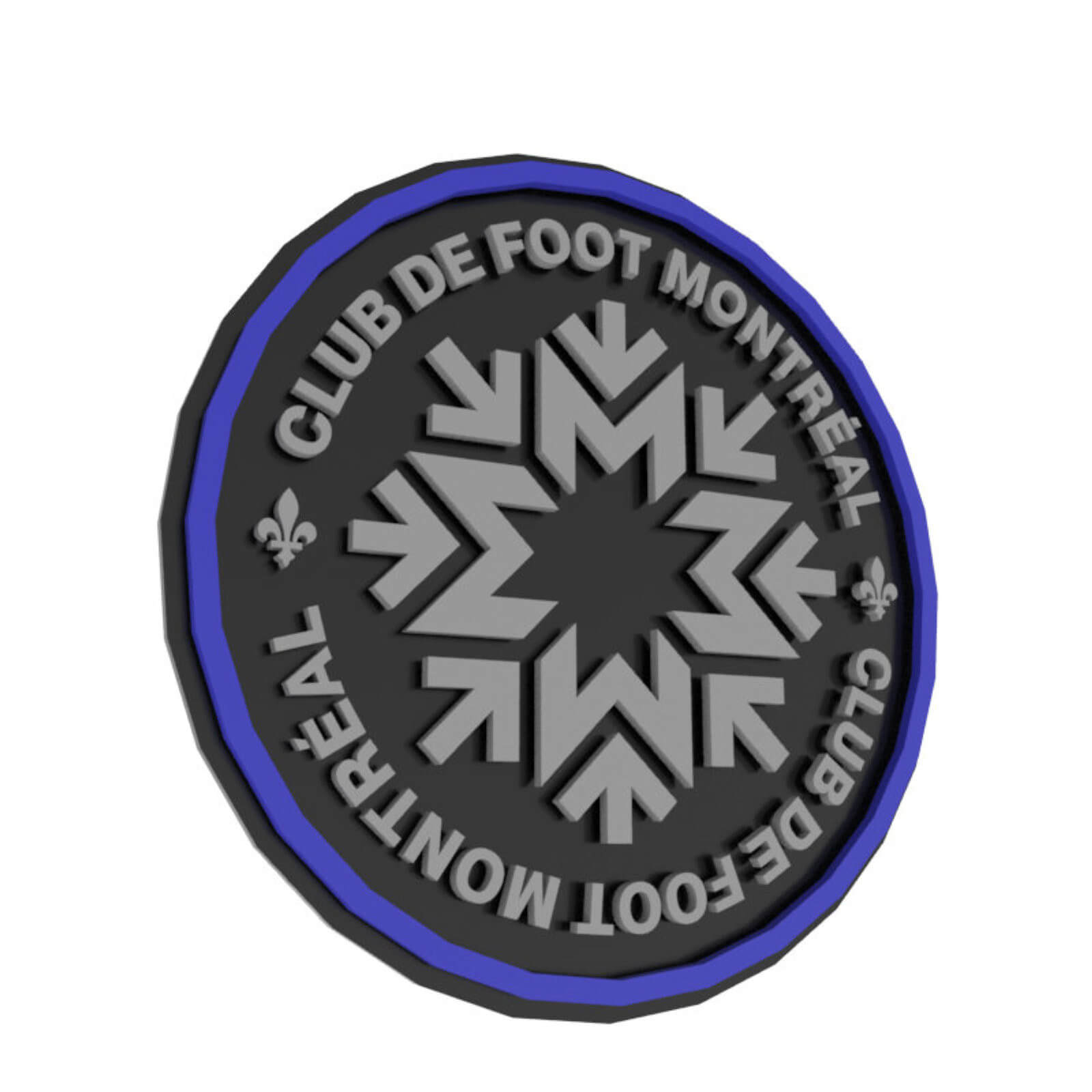 CF Montreal Logo Keychan Printable - 3D Print Model by danyelon