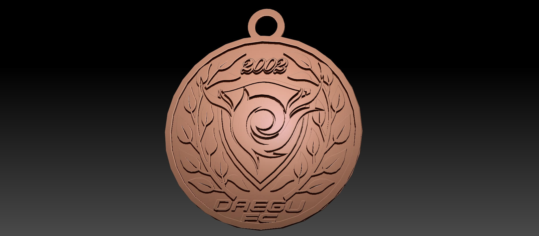 Daegu Logo Teams Printable and Renderable - 3D Print Model by danyelon