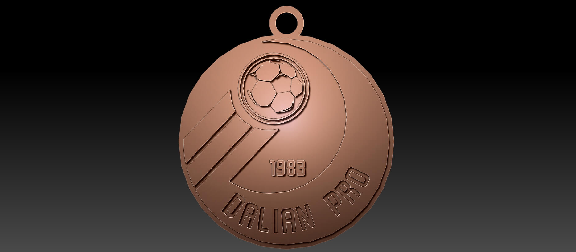 Dalian Pro Aerbin F.c Logo Team Printable and PBR - 3D Model by danyelon