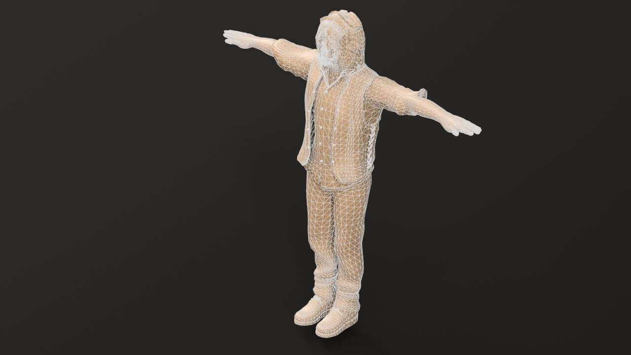 Daryl Dixon Renderable PBR Game Ready - 3D Model by danyelon