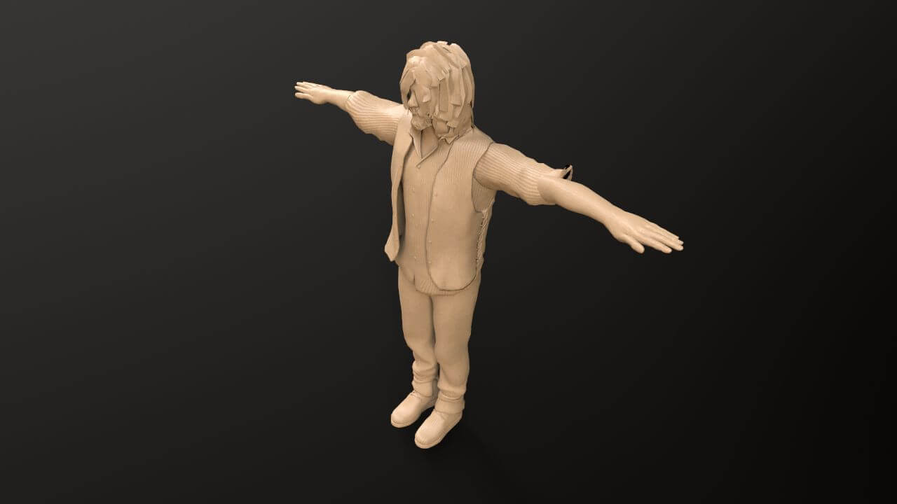 Daryl Dixon Renderable PBR Game Ready - 3D Model by danyelon