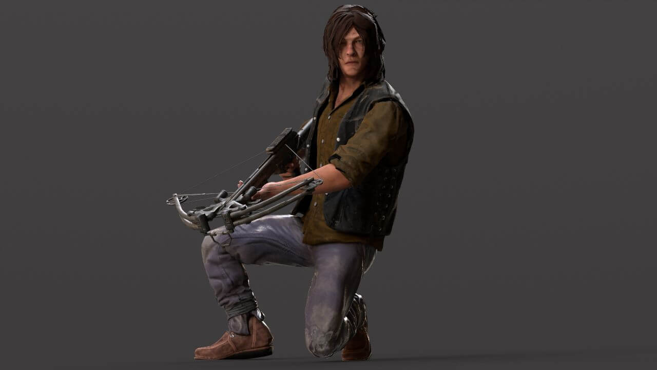 Daryl Dixon Renderable PBR Game Ready - 3D Model by danyelon
