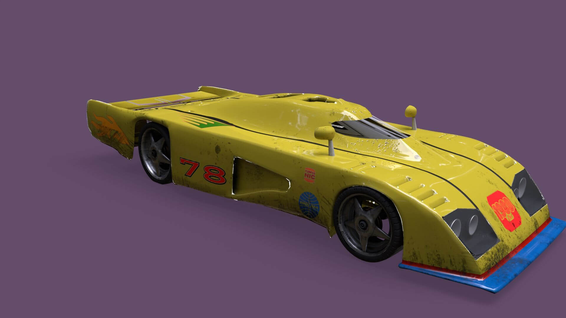 Dome Zero RL80 Japanese Concept Car - 3D Model by danyelon