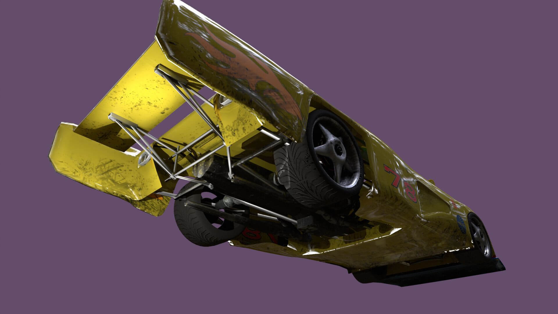 Dome Zero RL80 Japanese Concept Car - 3D Model by danyelon