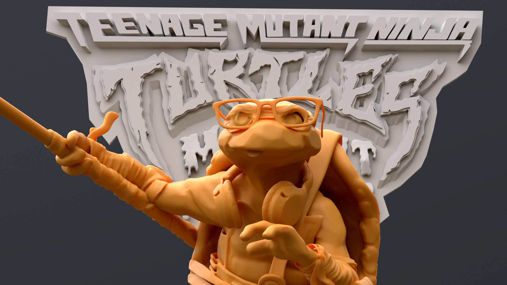 Donatello Printable From TMNT Mutant Mayhem - 3D Print Model by danyelon