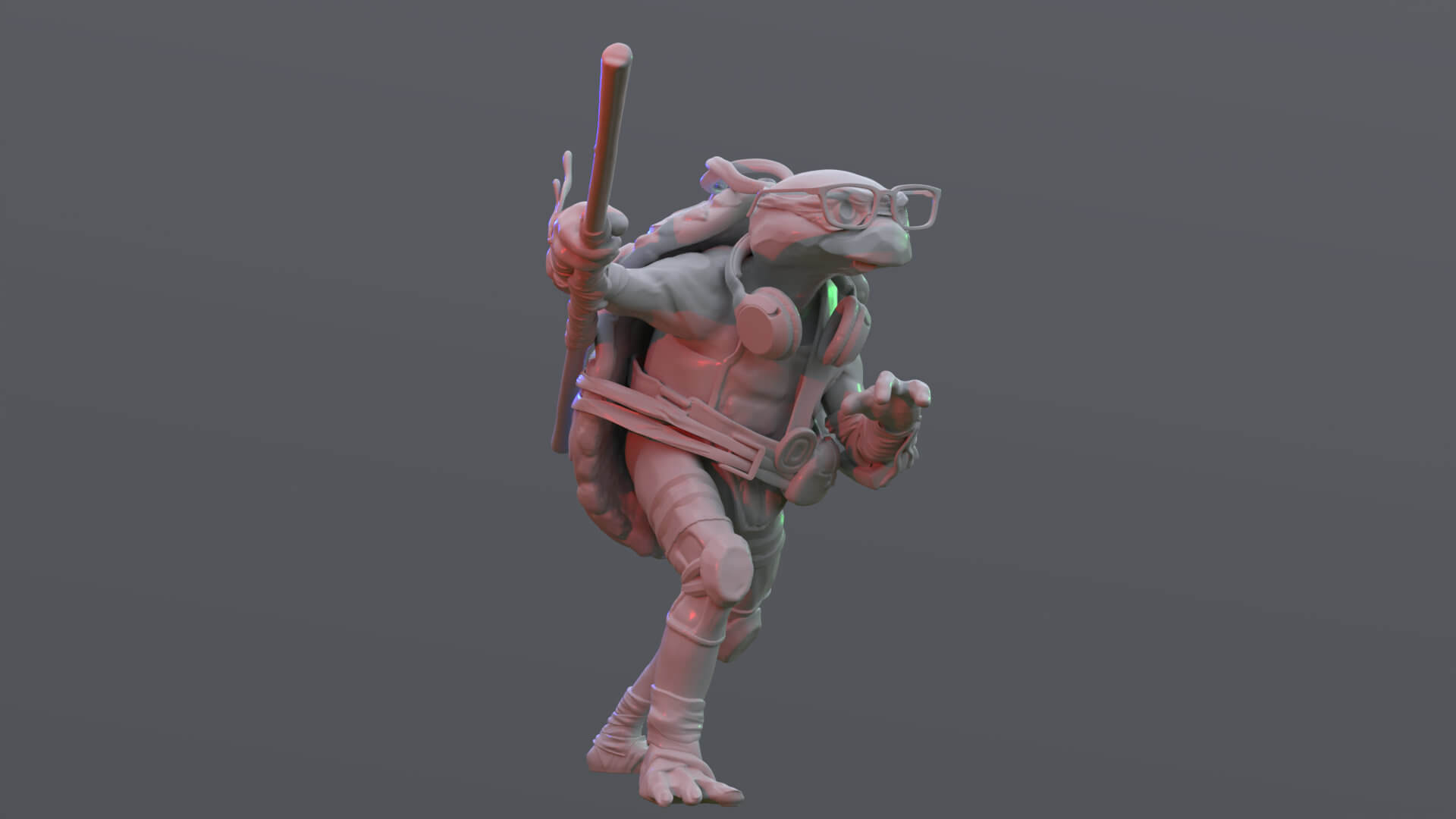 Donatello Printable From TMNT Mutant Mayhem - 3D Model by danyelon