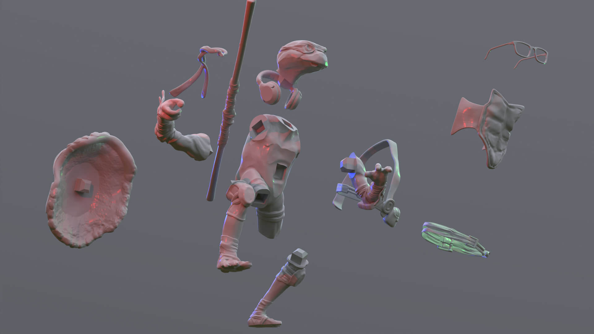 Donatello Printable From TMNT Mutant Mayhem - 3D Model by danyelon