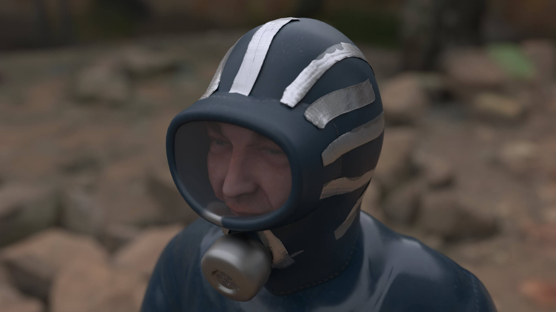 El Eternauta Rigged - 3D Model by danyelon