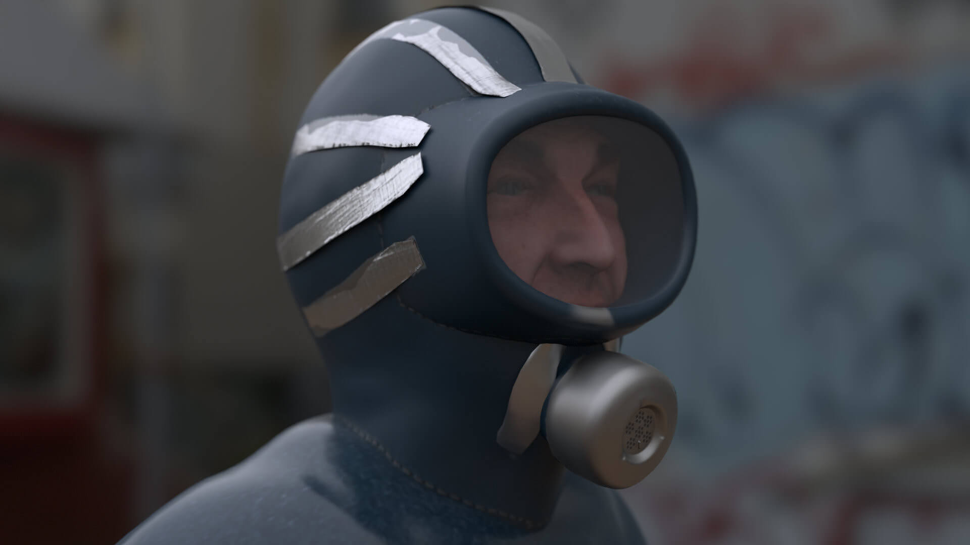 El Eternauta Rigged - 3D Model by danyelon