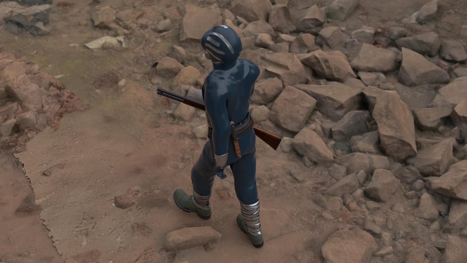 El Eternauta Rigged - 3D Model by danyelon