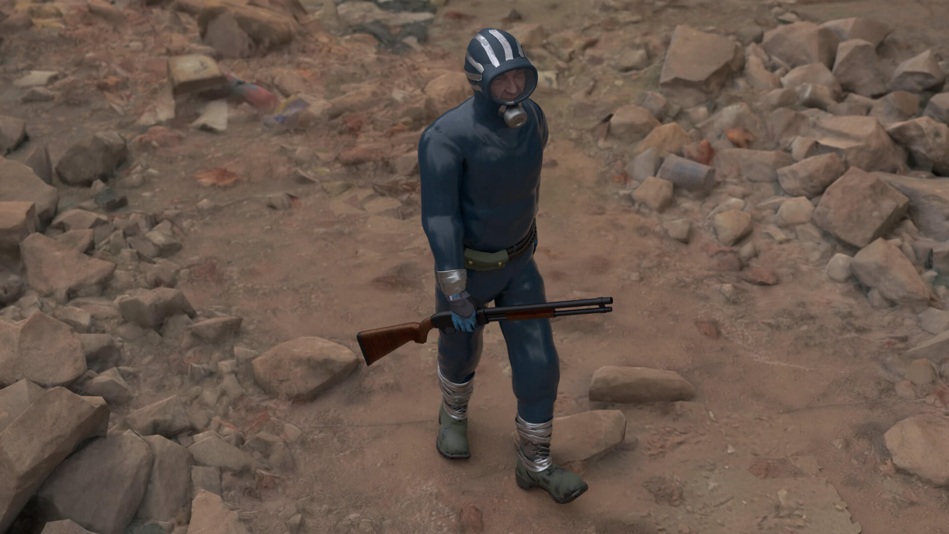 El Eternauta Rigged - 3D Model by danyelon