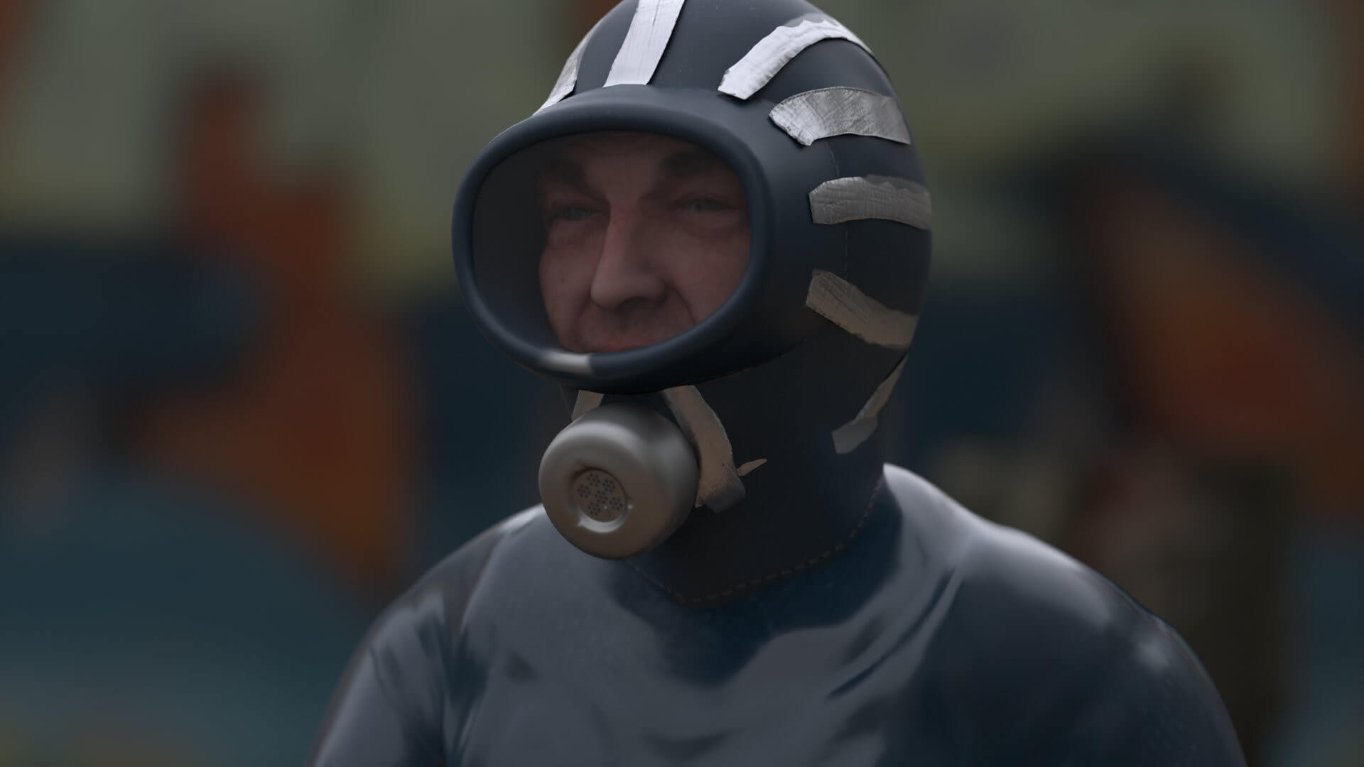 El Eternauta Rigged - 3D Model by danyelon