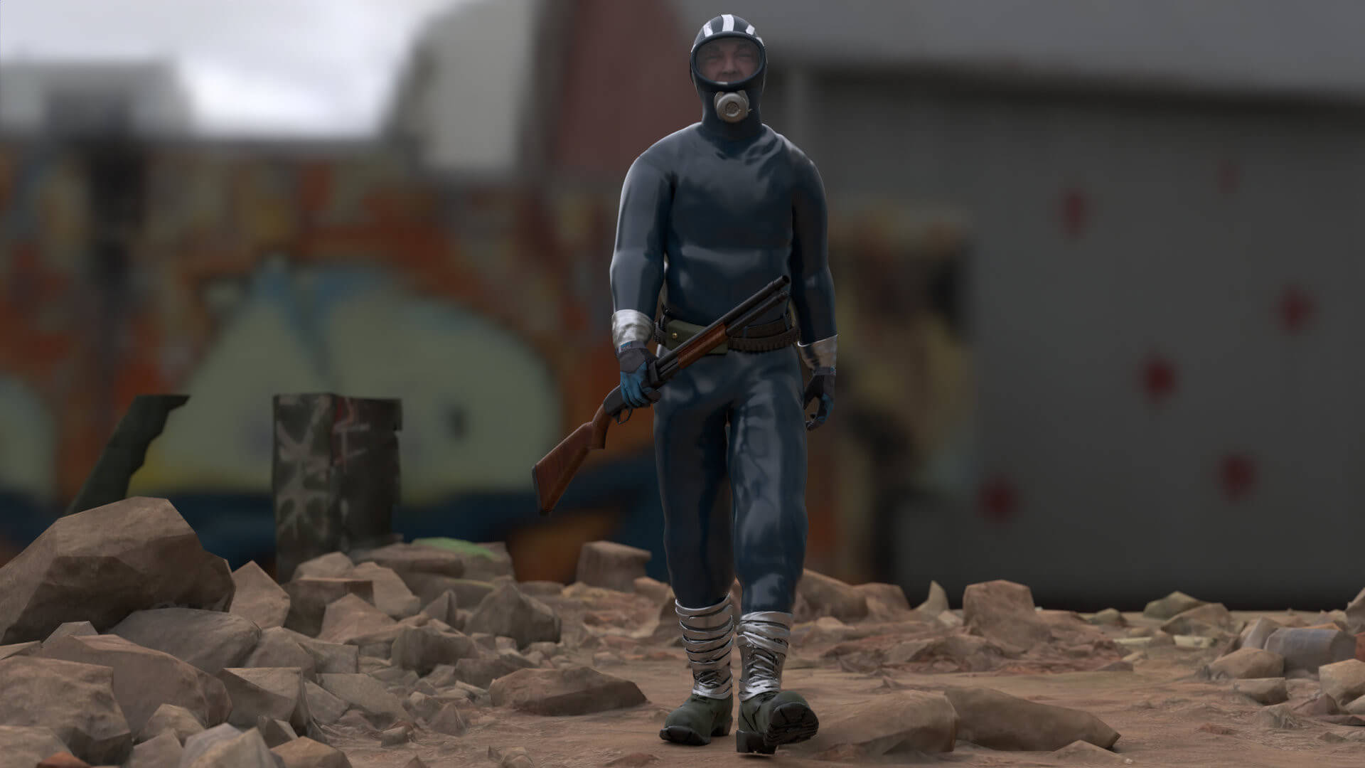 El Eternauta Rigged - 3D Model by danyelon