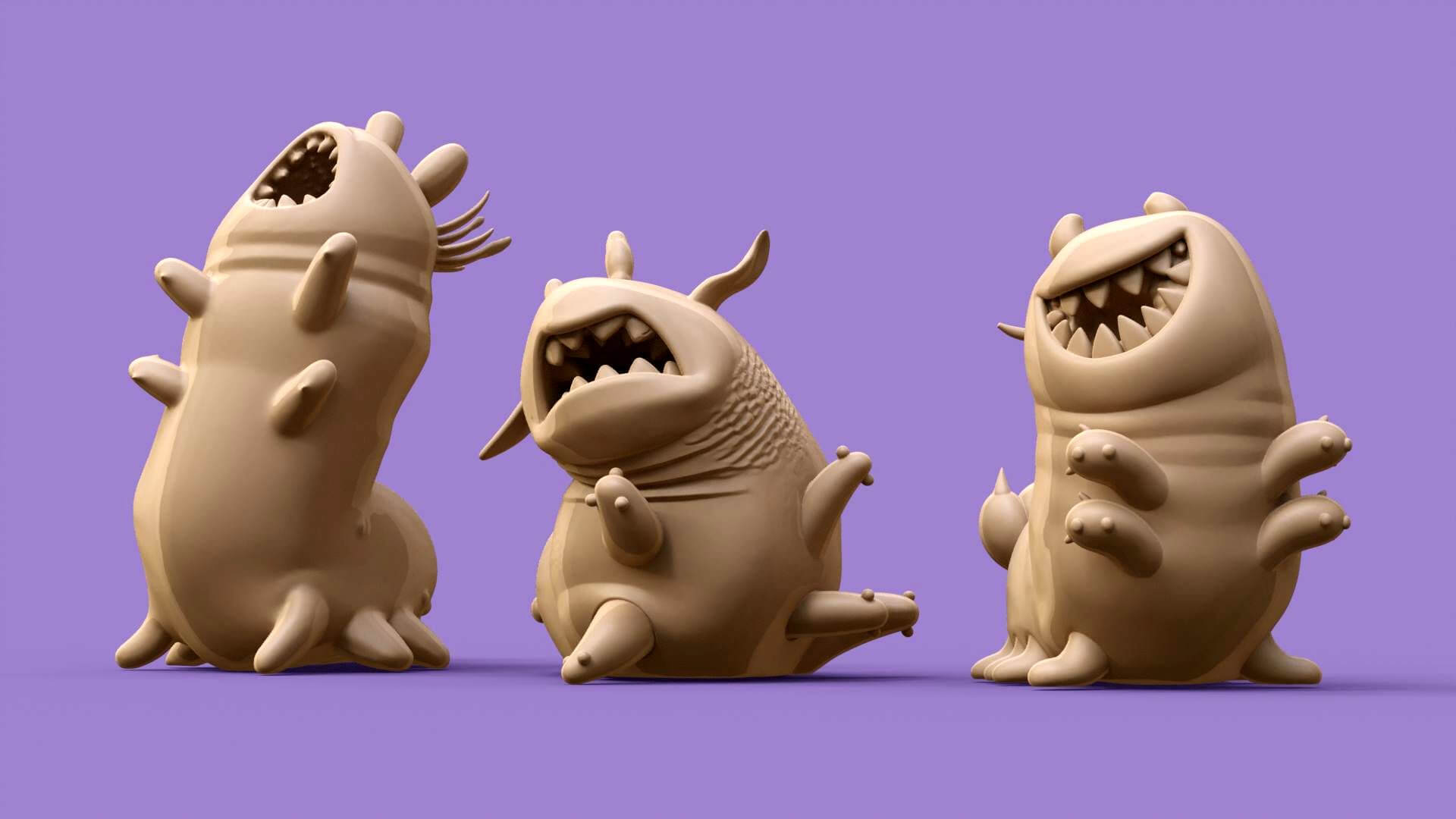 Elio and Gordon Three Poses Printable - 3D Model by danyelon