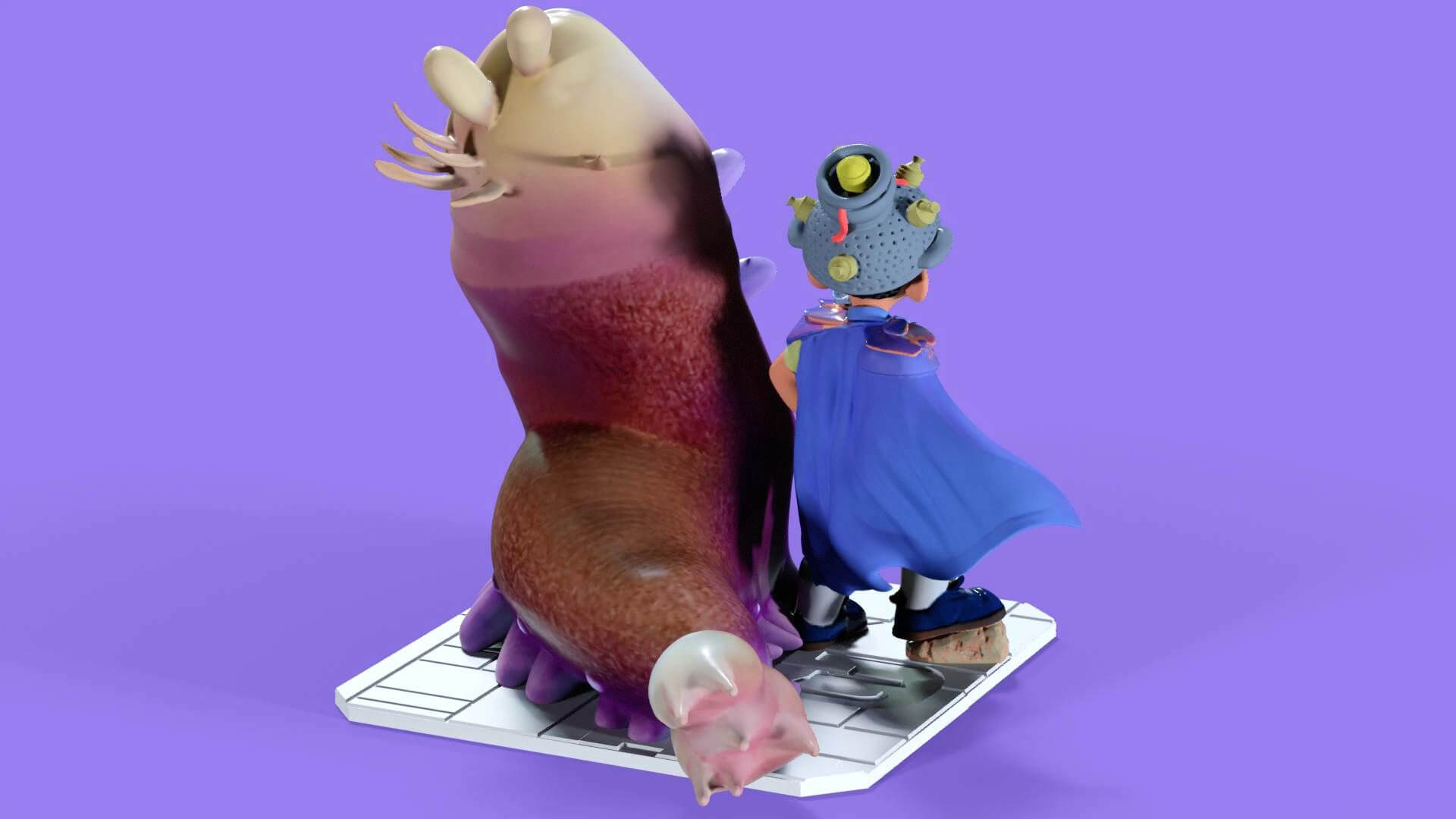 Elio and Gordon Three Poses Printable - 3D Model by danyelon