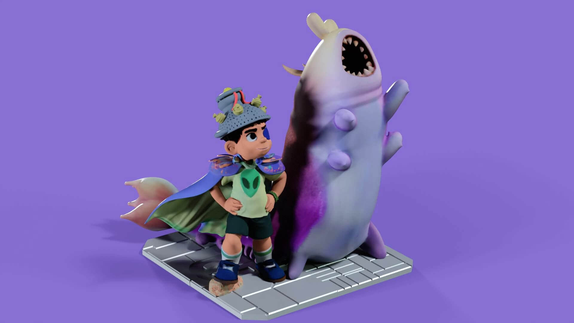 Elio and Gordon Three Poses Printable - 3D Model by danyelon