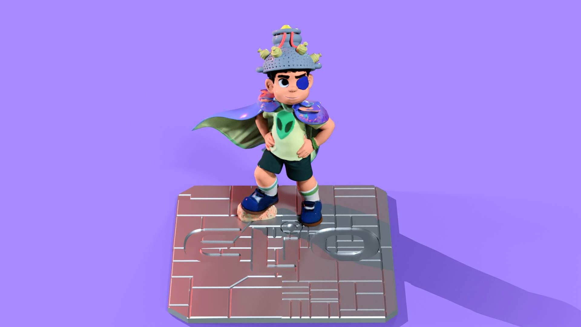 Elio and Gordon Three Poses Printable - 3D Model by danyelon