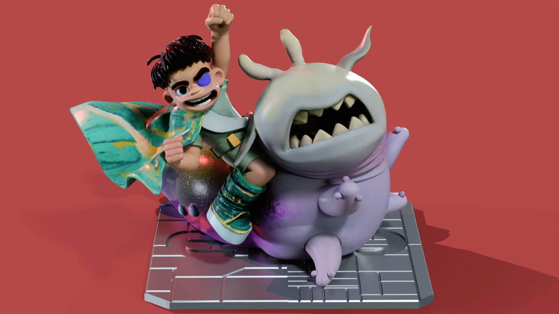 Elio and Gordon Three Poses Printable - 3D Model by danyelon