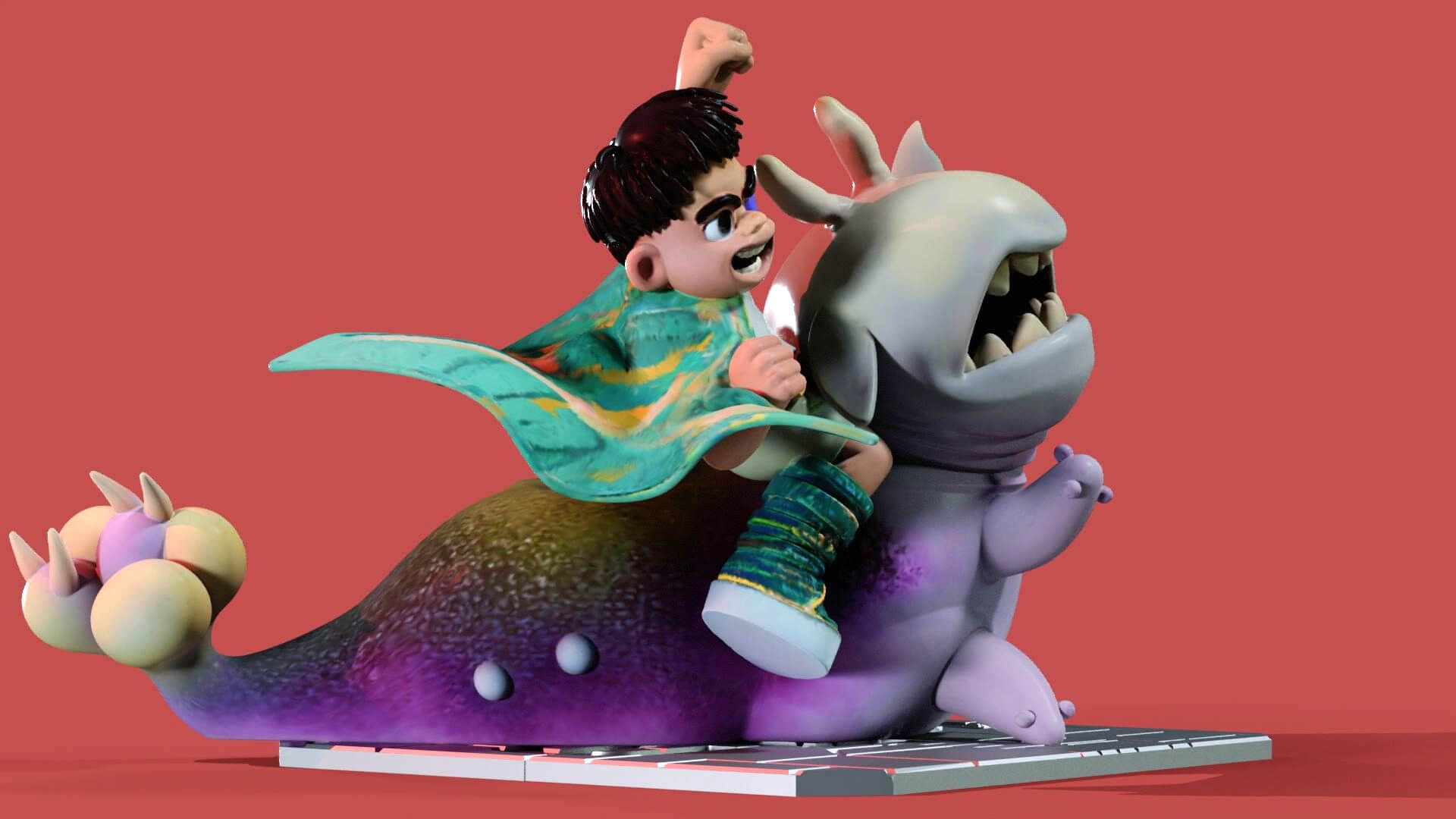 Elio and Gordon Three Poses Printable - 3D Model by danyelon