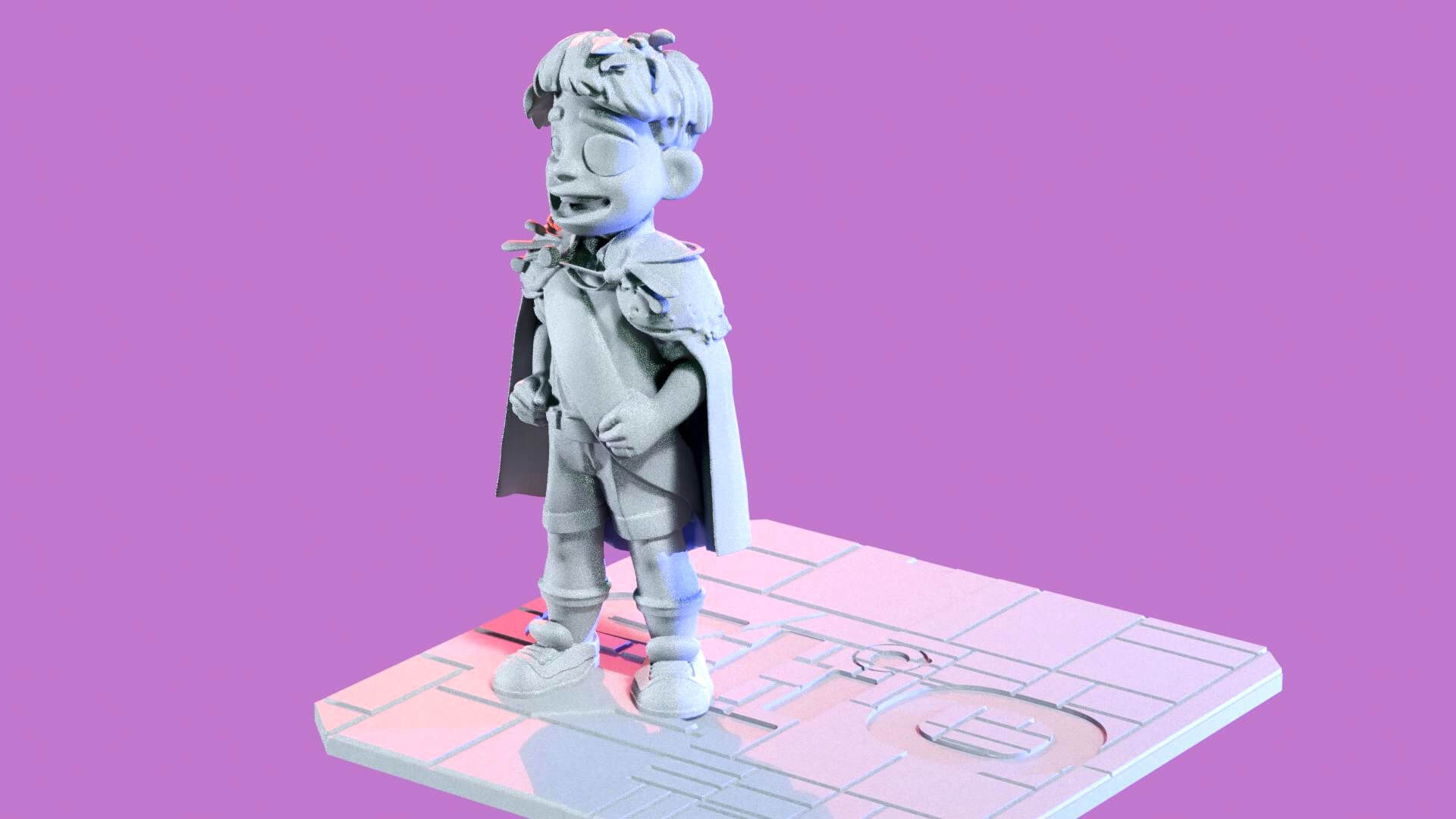 Elio and Gordon Three Poses Printable - 3D Model by danyelon