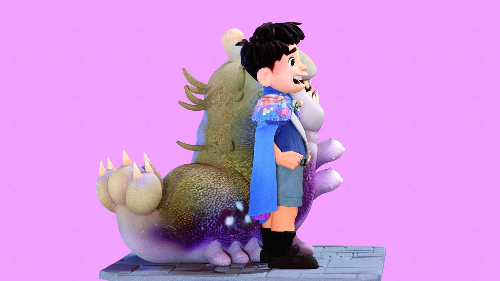 Elio and Gordon Three Poses Printable - 3D Model by danyelon