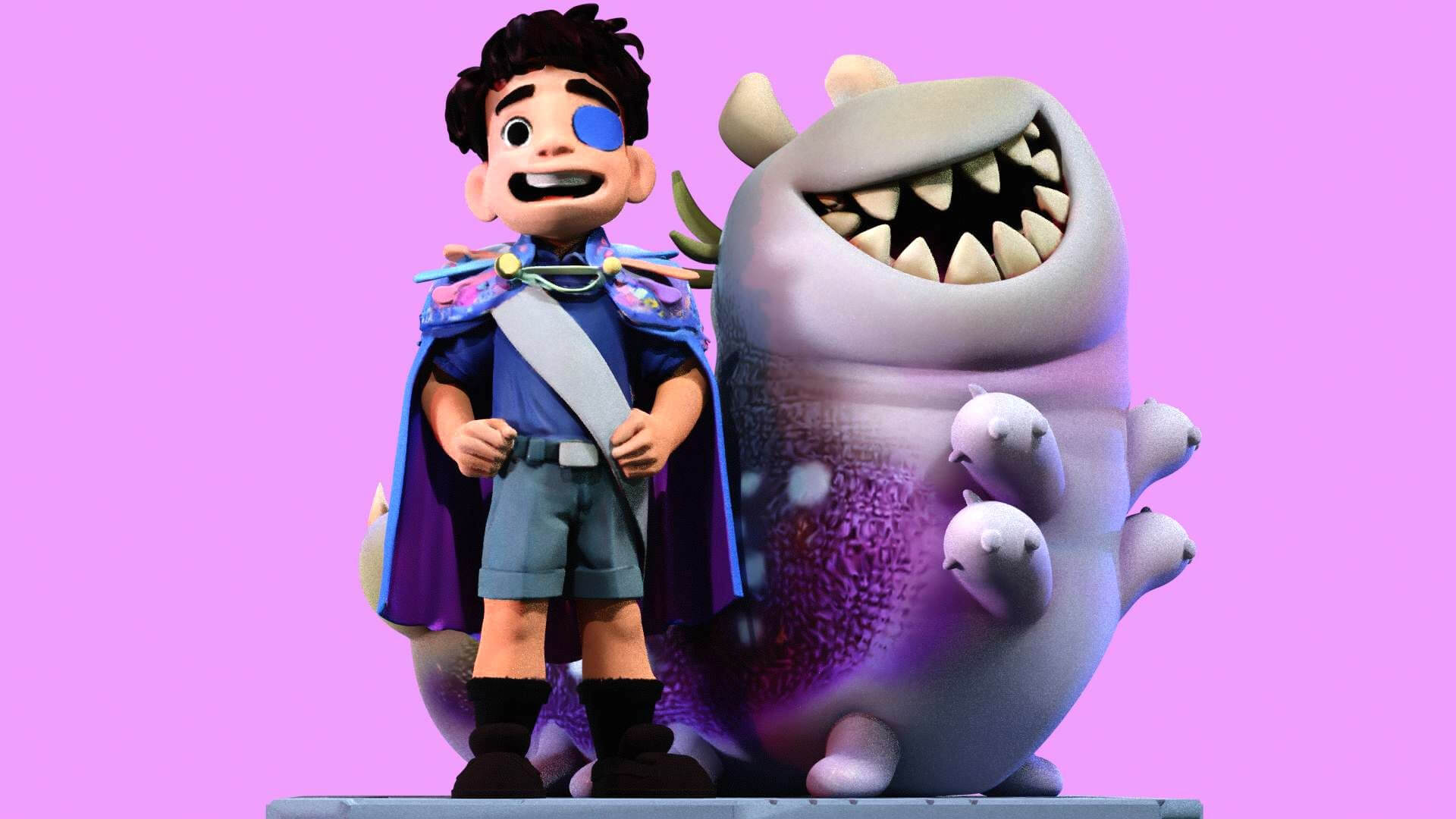 Elio and Gordon Three Poses Printable - 3D Model by danyelon