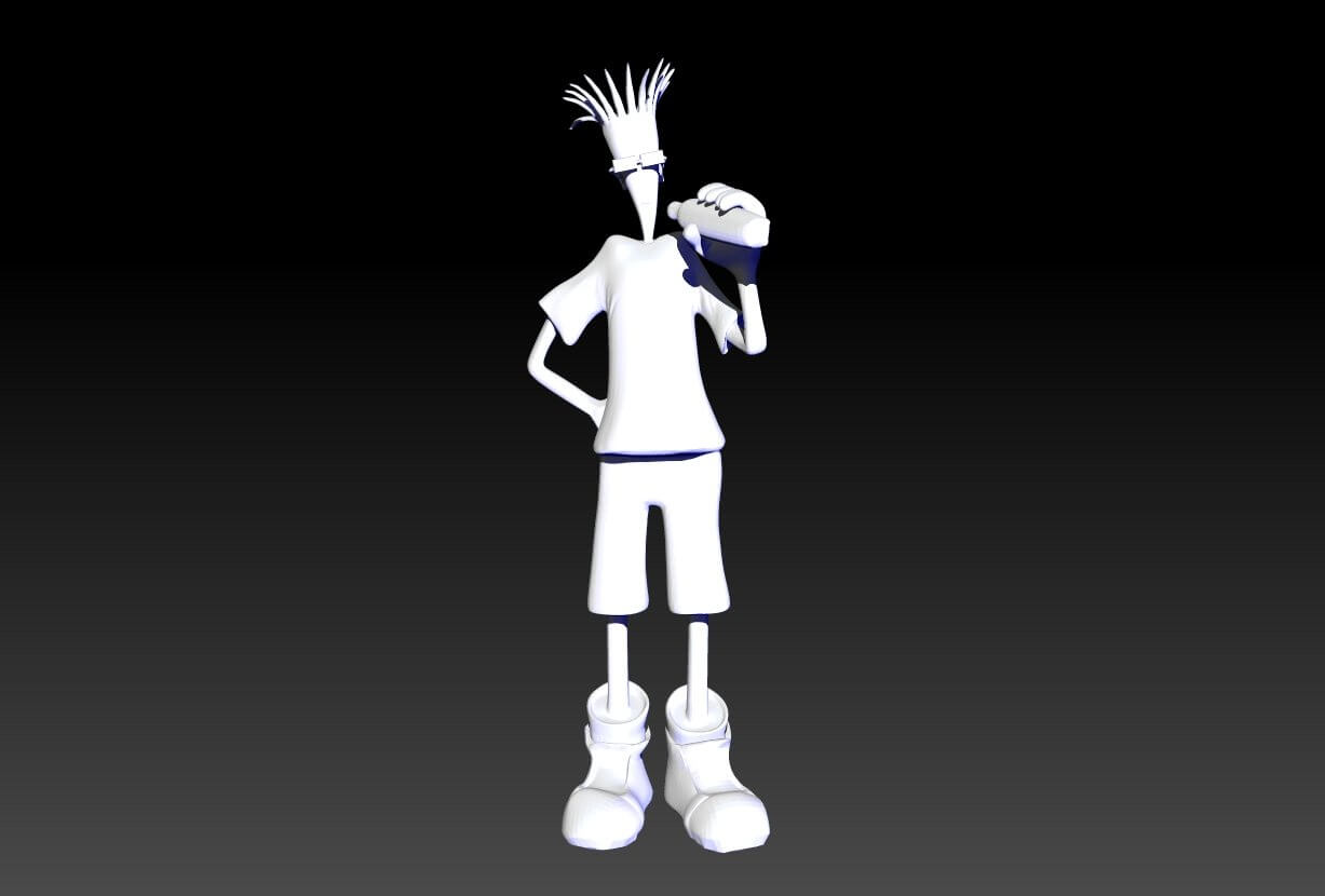 Fido Dido Character - 3D Model by danyelon