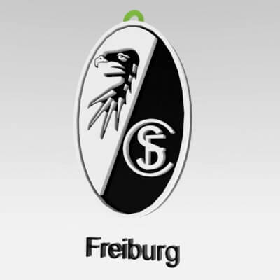 Freiburg Logo Printable and Renderable - 3D Model by danyelon