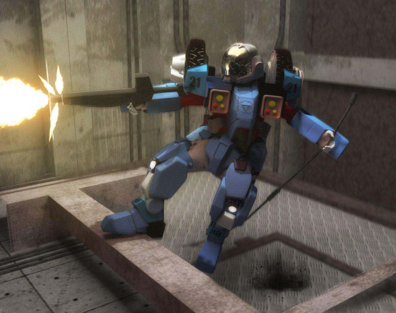 Genesis Climber MOSPEADA VR-052 Battler Cyclone 3D Model by danyelon