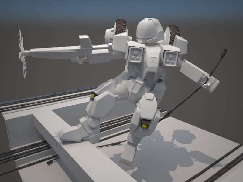 Genesis Climber MOSPEADA VR-052 Battler Cyclone 3D Model by danyelon