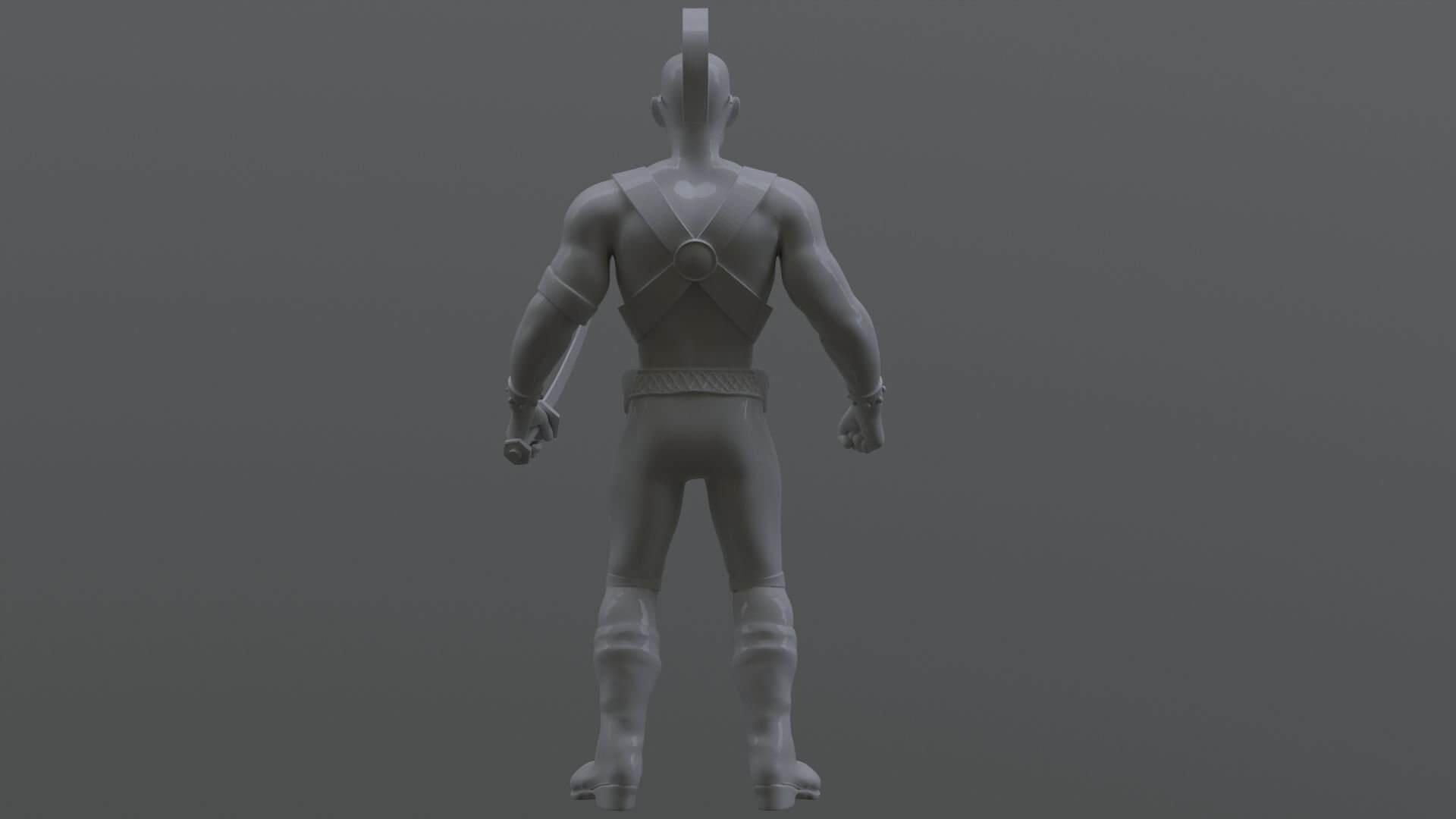 Grunt Pre-mutation - TMNT 1987 3D Model by danyelon