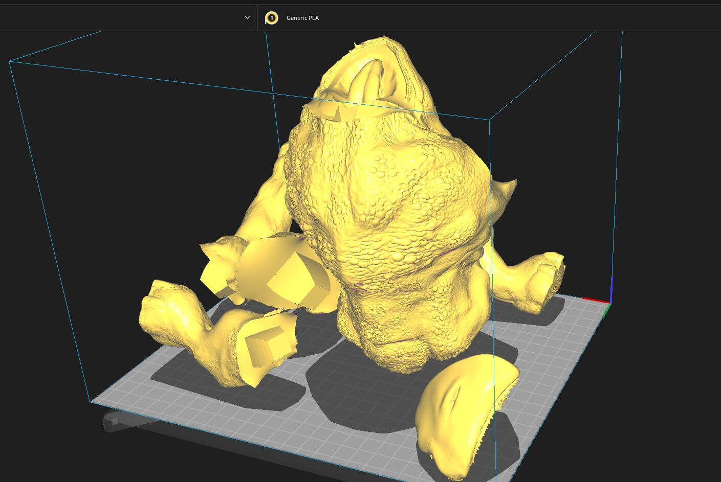Gurbos Printable and Renderable - 3D Model by danyelon