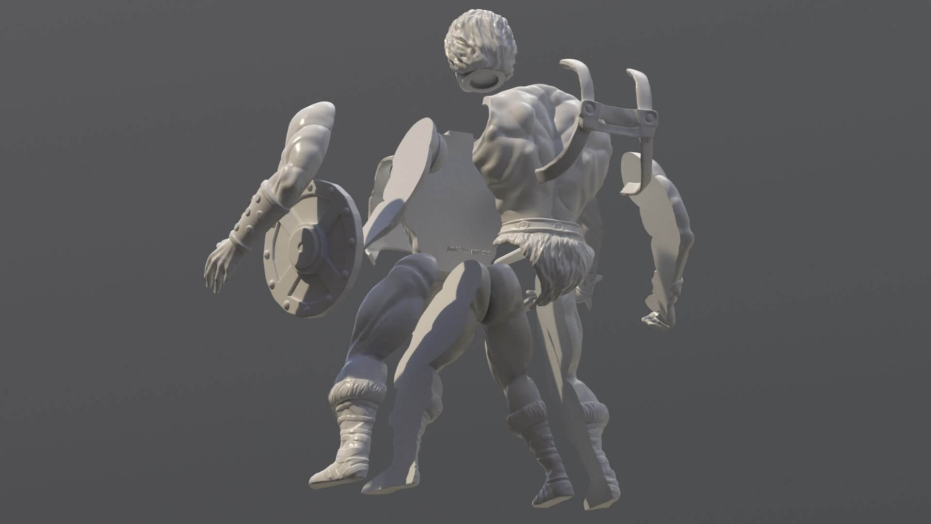 He- Man 1982 Printable Figure 3D Model by danyelon