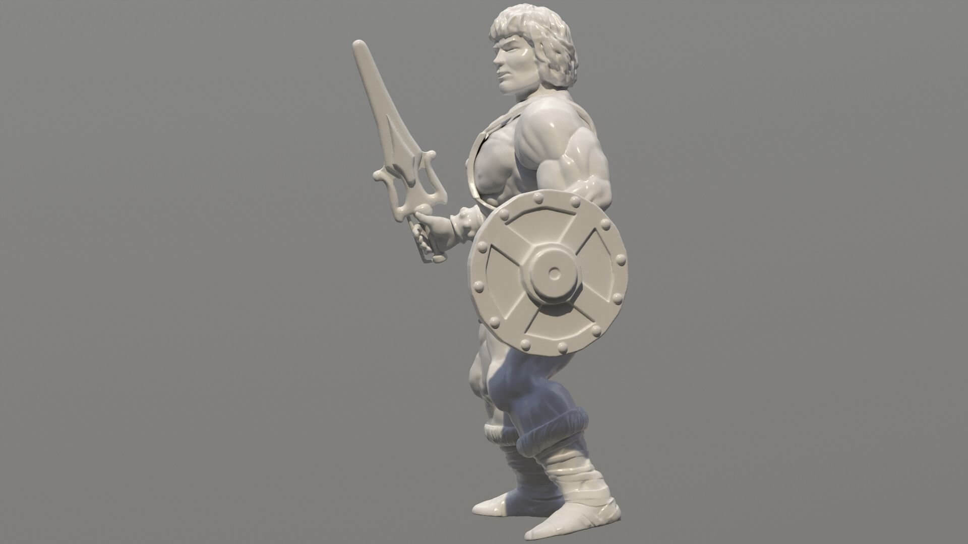 He- Man 1982 Printable Figure 3D Model by danyelon
