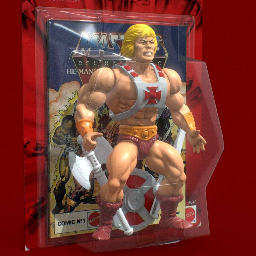 He- Man 1982 Printable Figure 3D Model by danyelon