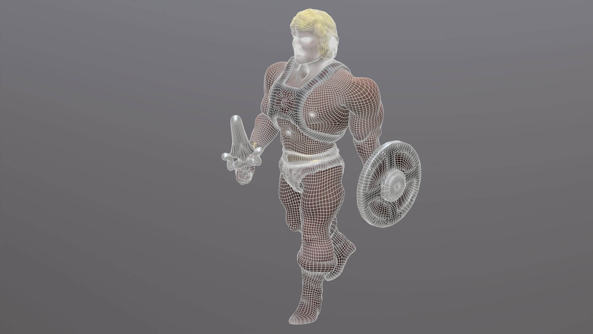 He-Man 1982 Version 3D Model by danyelon