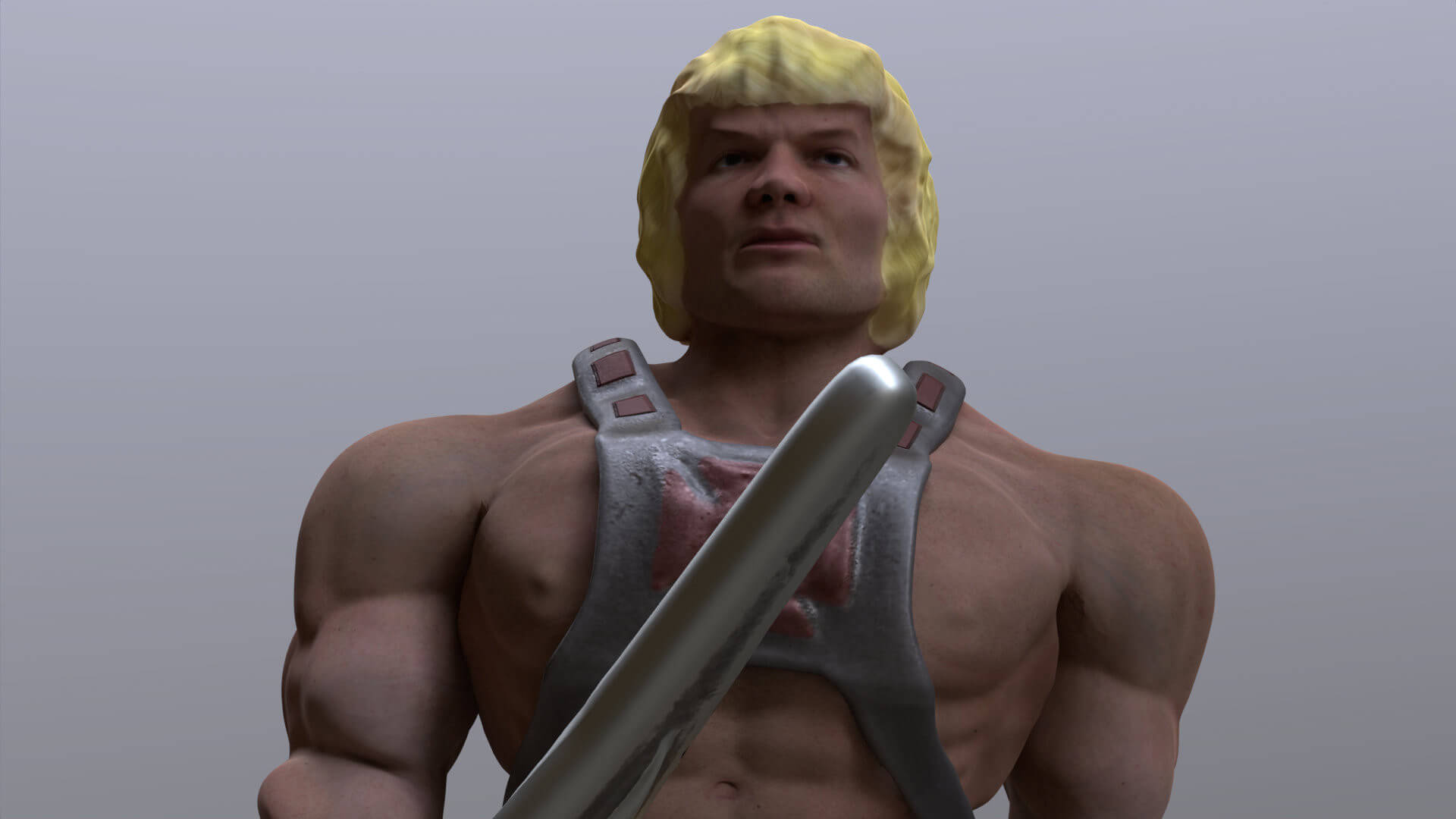 He-Man 1982 Version 3D Model by danyelon