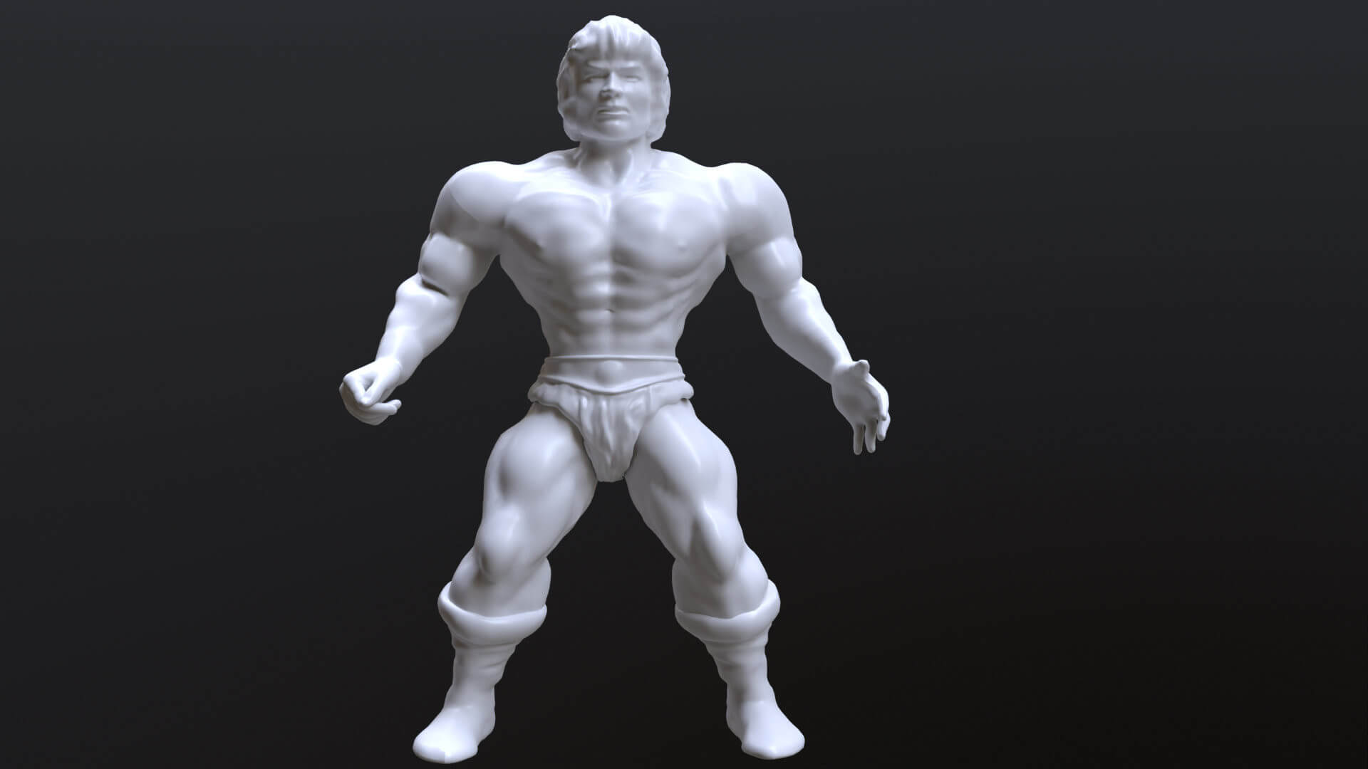 He-Man 1982 Version 3D Model by danyelon