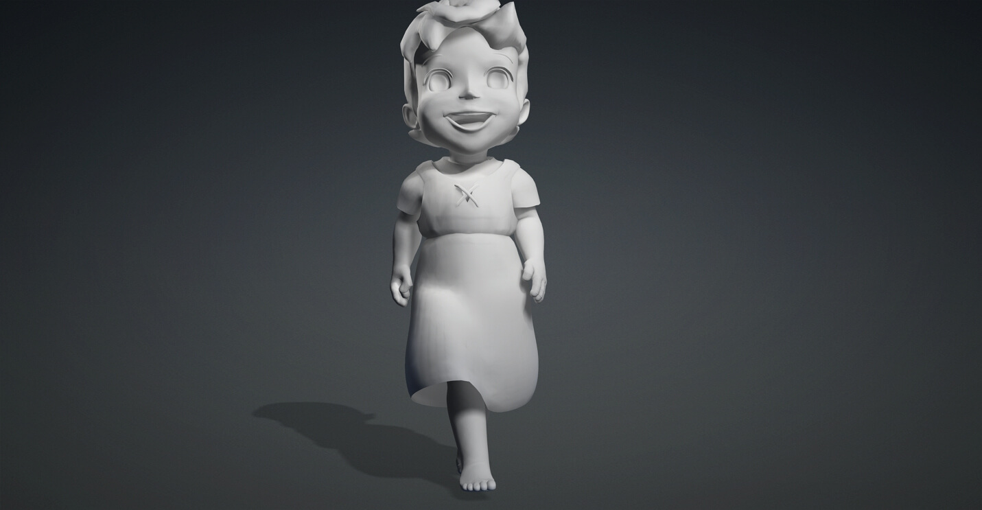 Heidi Girl of The Alps Renderable Model by danyelon